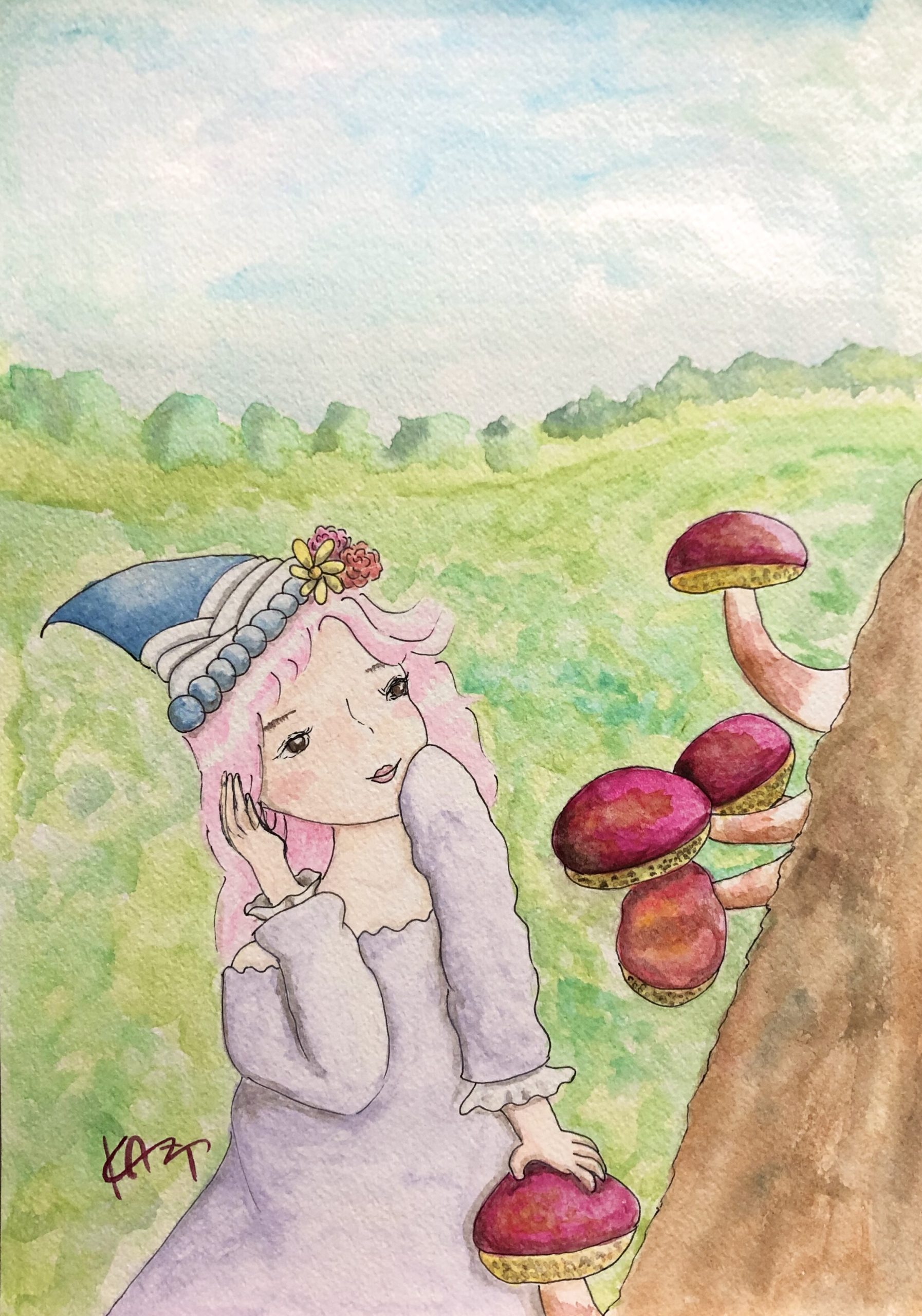 絵の物語…第4話 🍄 - Atelier Kazt